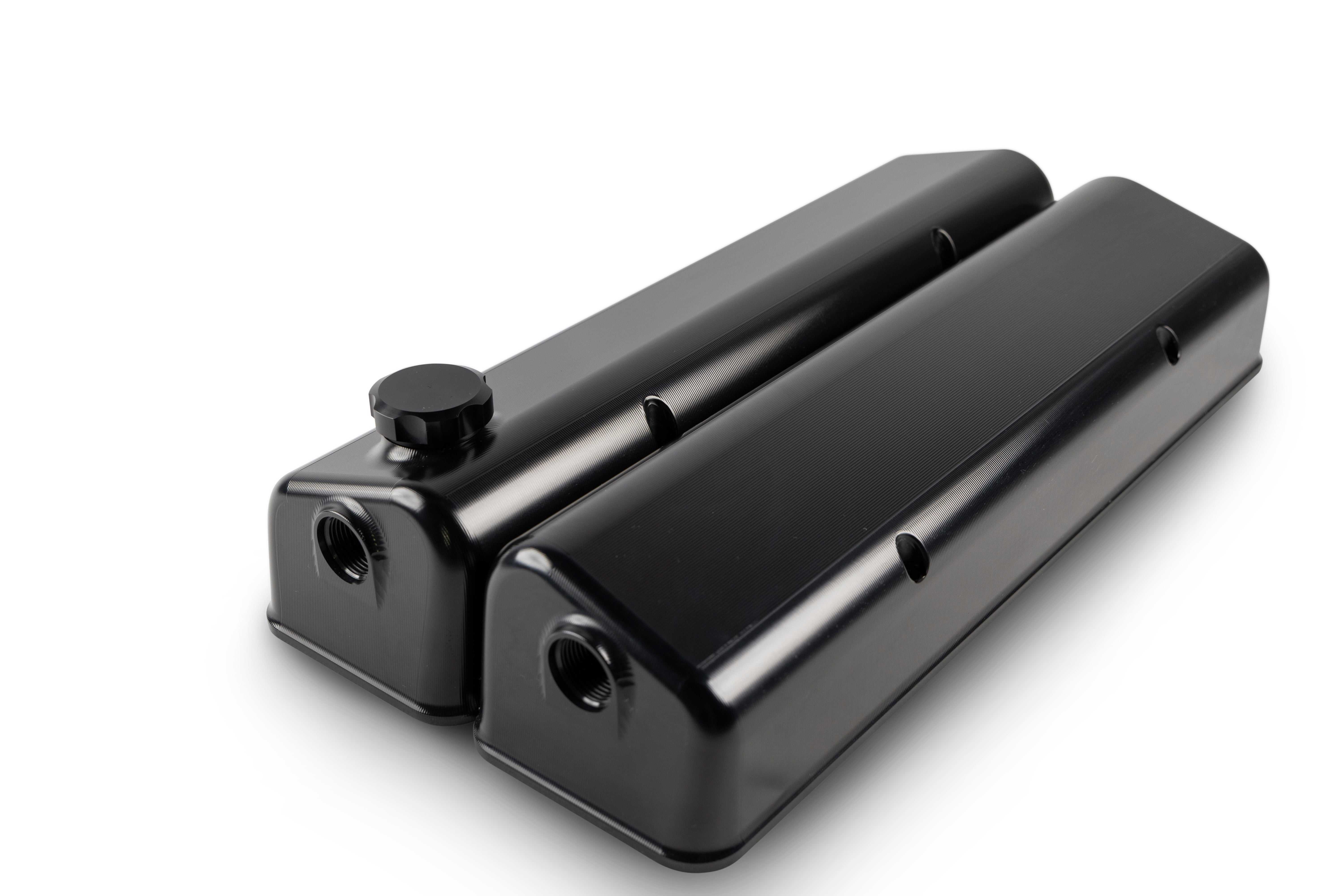 Small Block Chev Valve Cover Front Breather - Engine Performance ...